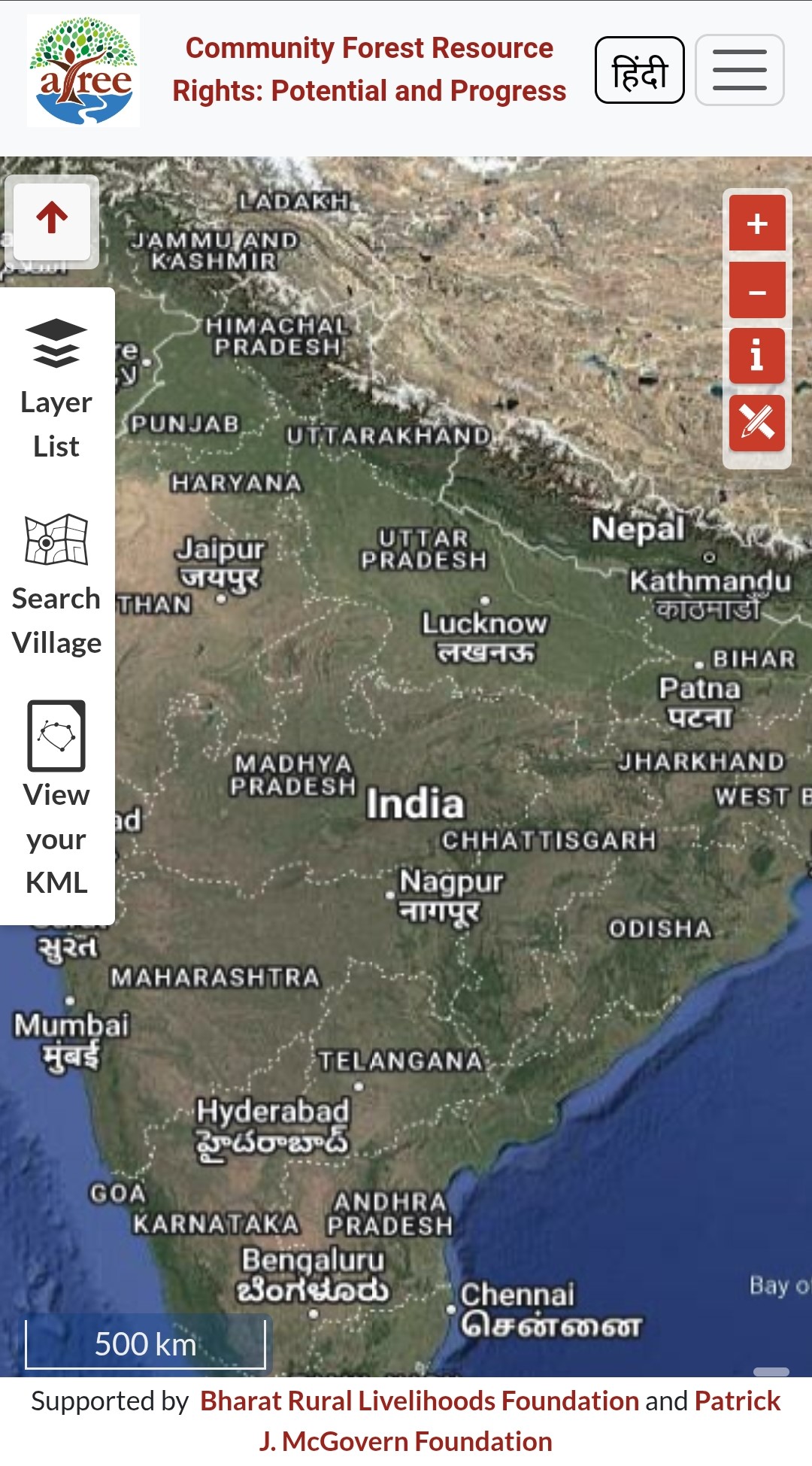 Apps & WebGIS – CFR ATREE