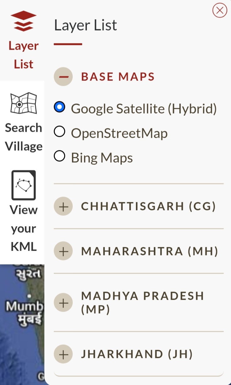 Apps & WebGIS – CFR ATREE